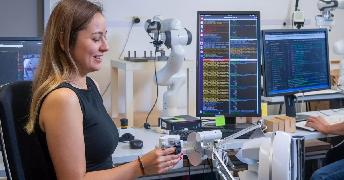 Tastsinn via Internet • pro-physik.de - Das Physikportal