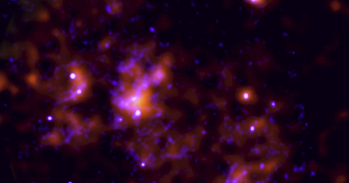 Junge Sterne flitzen rasant um schwarzes Loch • pro-physik.de - Das ...