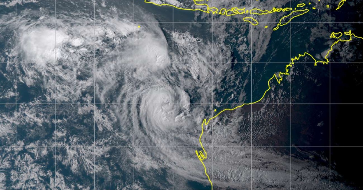 Wenn Wirbelstürme über dem Ozean zusammenstoßen • pro-physik.de - Das ...